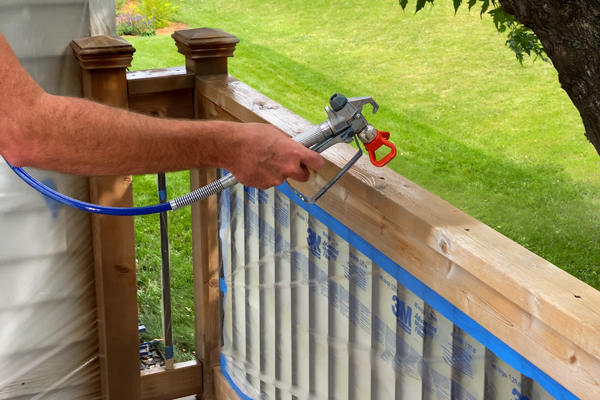 Best sprayer for deck stain store