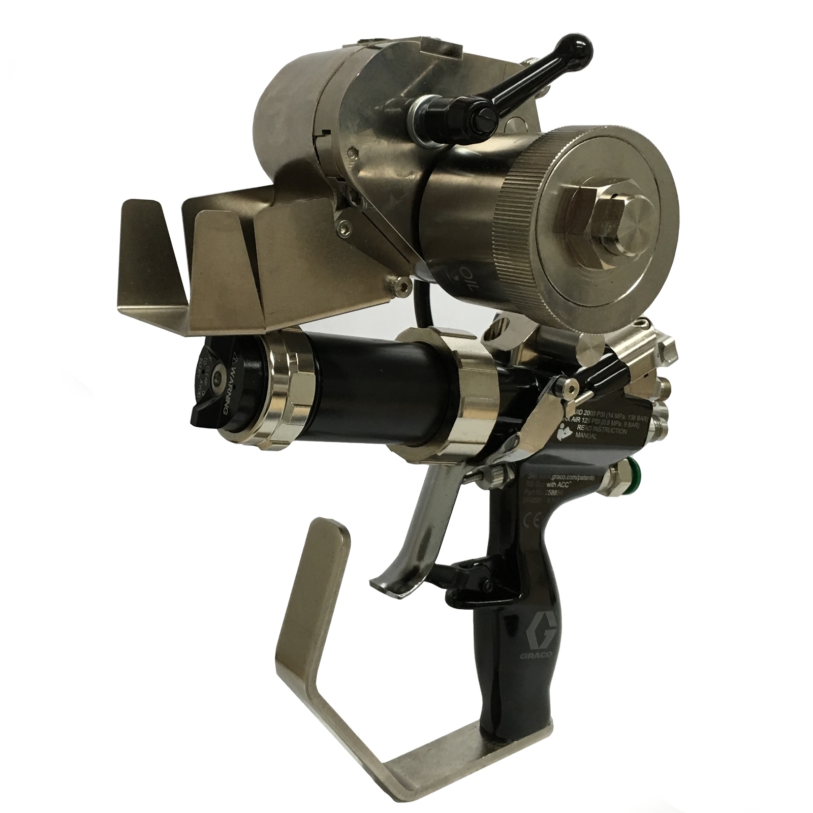 RS Internal Mix High-Flow Chop Gun with Cutter and Tip