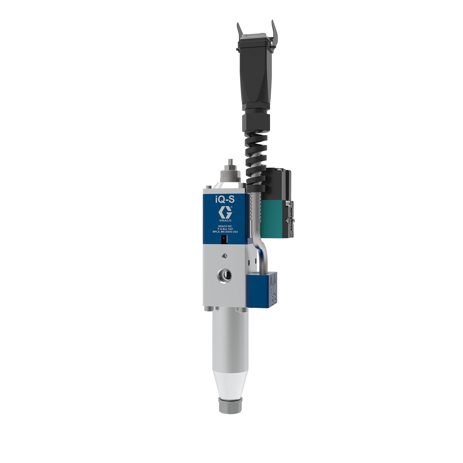 iQ Dispense Valve, Snuff Back, Heated, NPT Tip, 2.36in (60mm) Nozzle ...