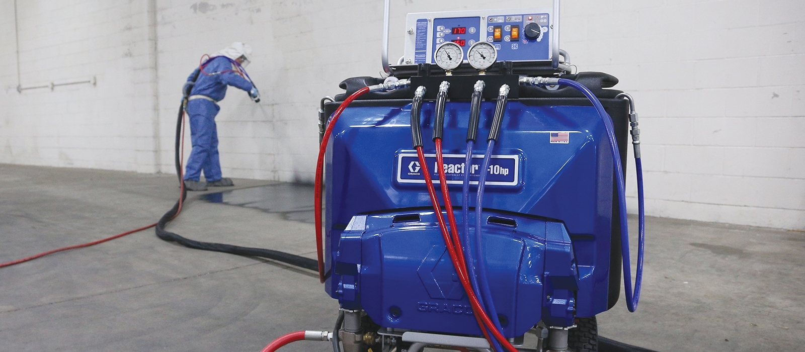 Floor Coating Sprayers for Epoxy, Polyurea and Polyaspartic Coatings