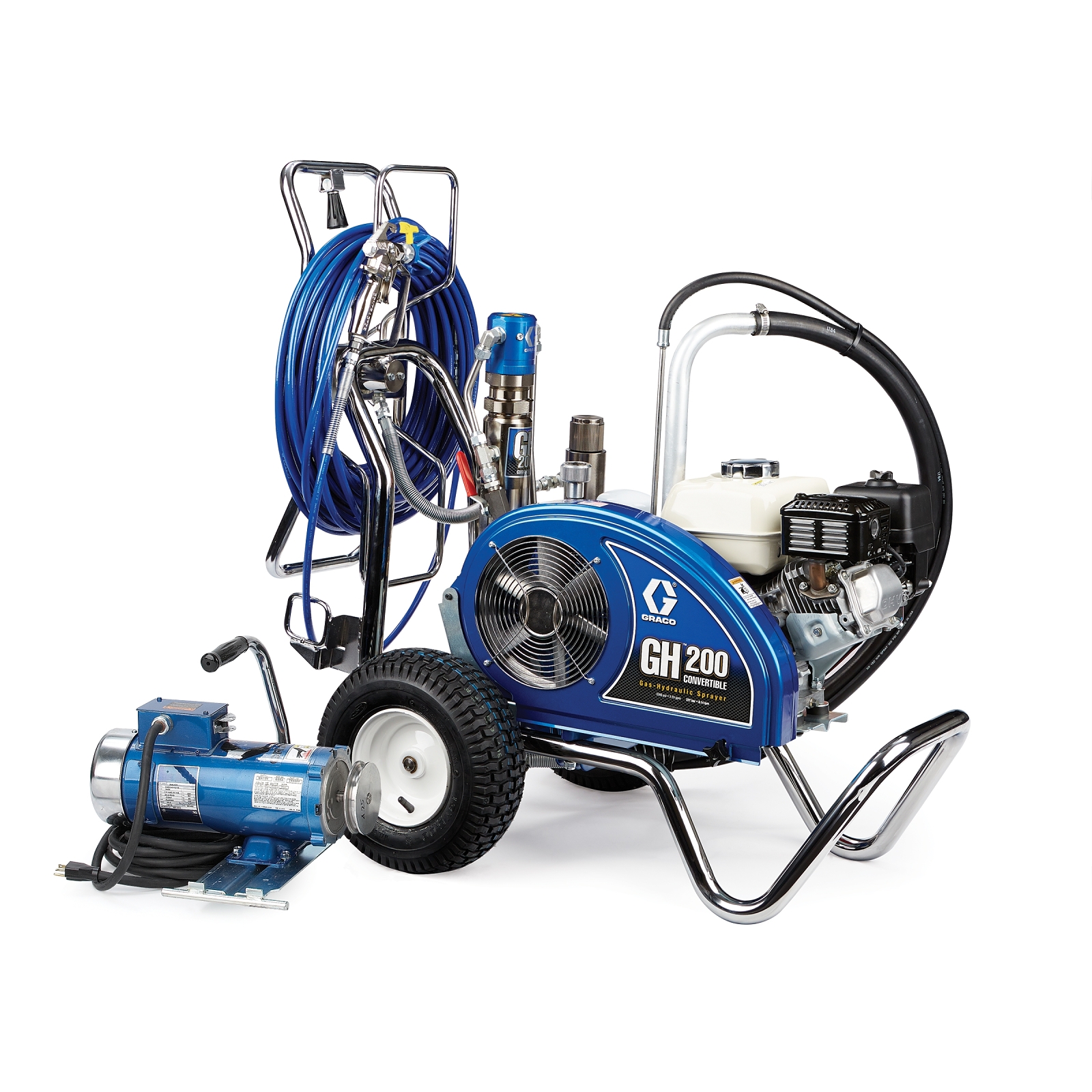 GH 200 Convertible Standard Series Gas Hydraulic Airless Sprayer with ...