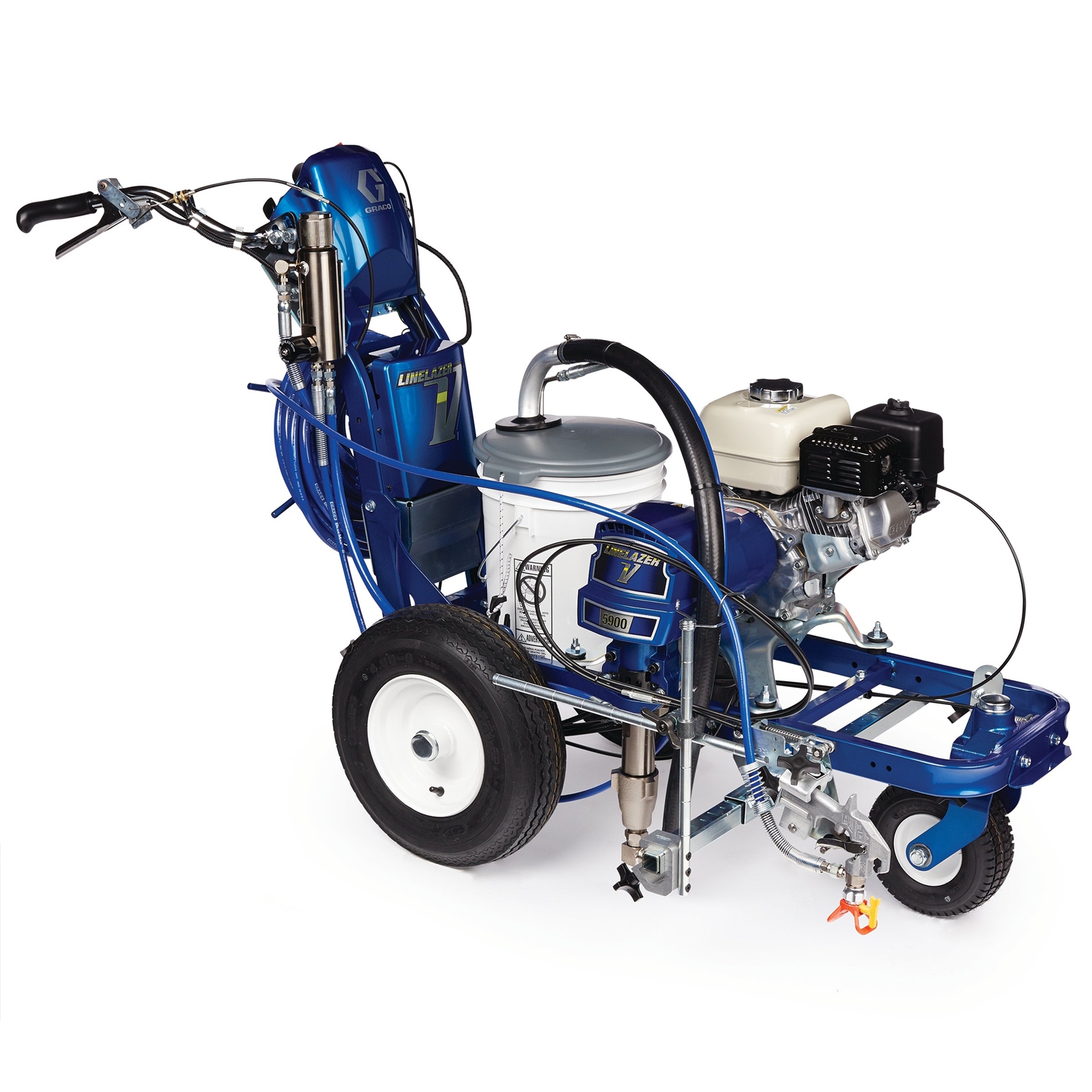 LineLazer V 5900 HP Automatic Series Petrol Airless Line Striper, 1 ...