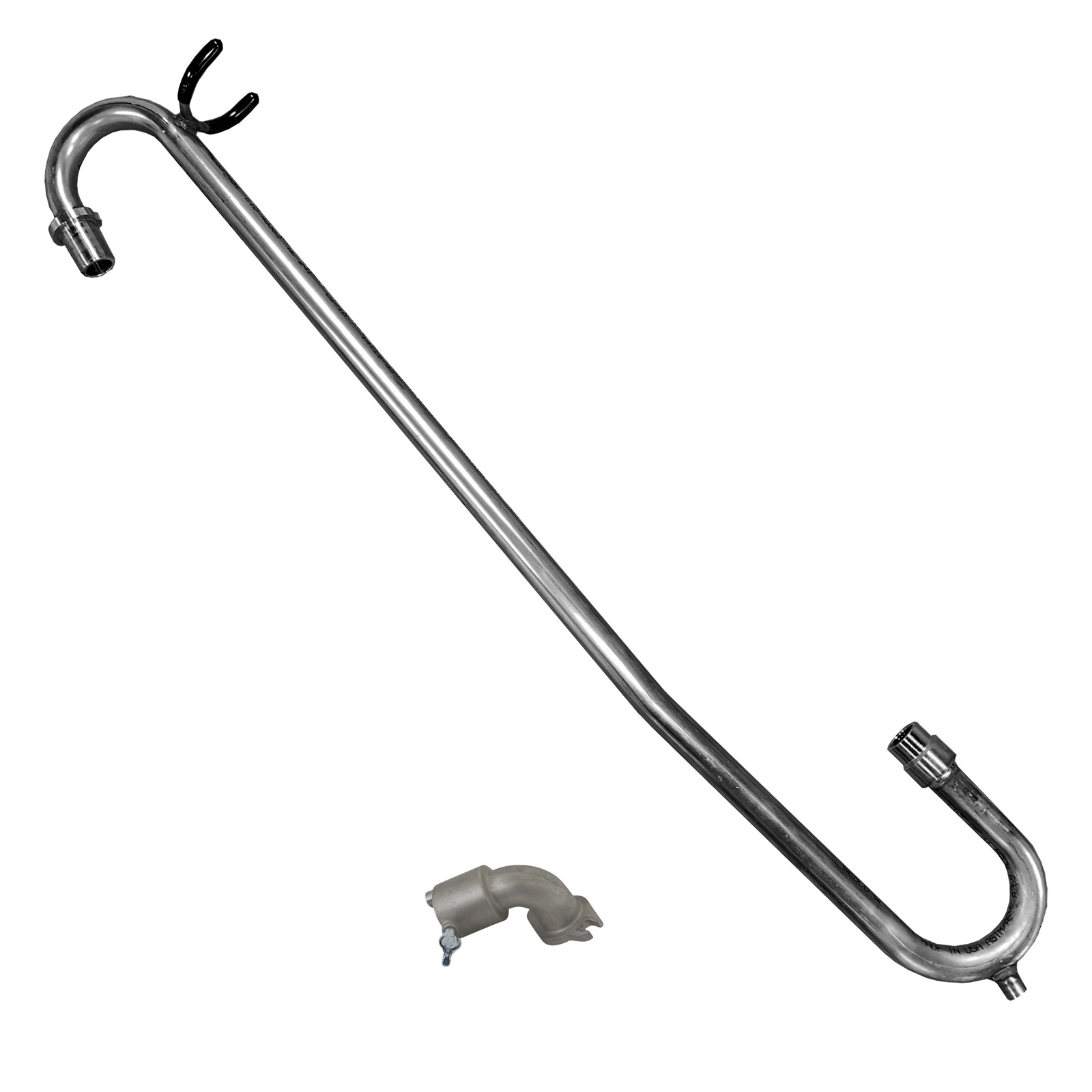 30 gallon XL taper gooseneck fill Tube complete kit