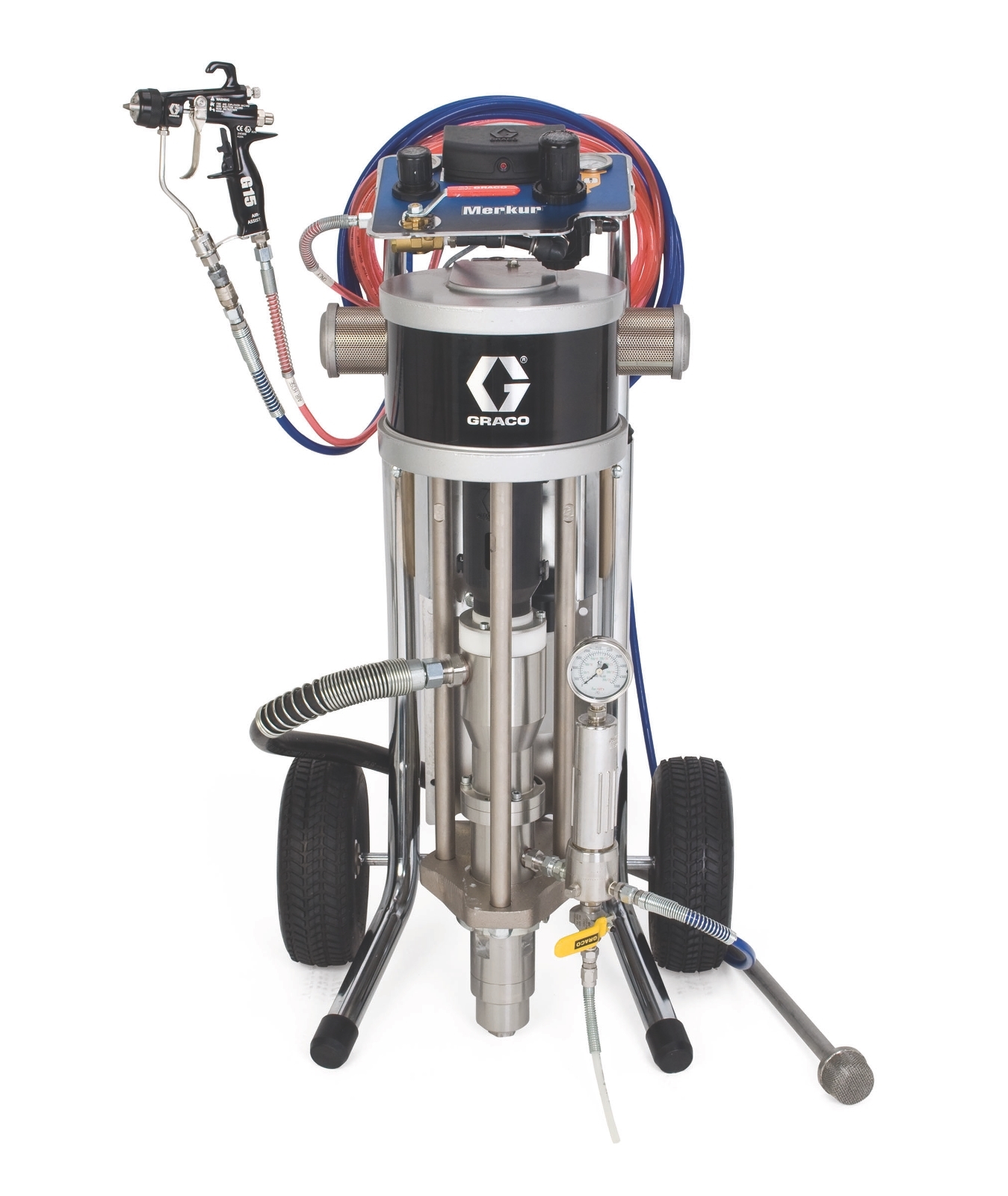 Merkur Bellows 15:1 Ratio Air-Assisted Airless Package with U-Cup Seal ...