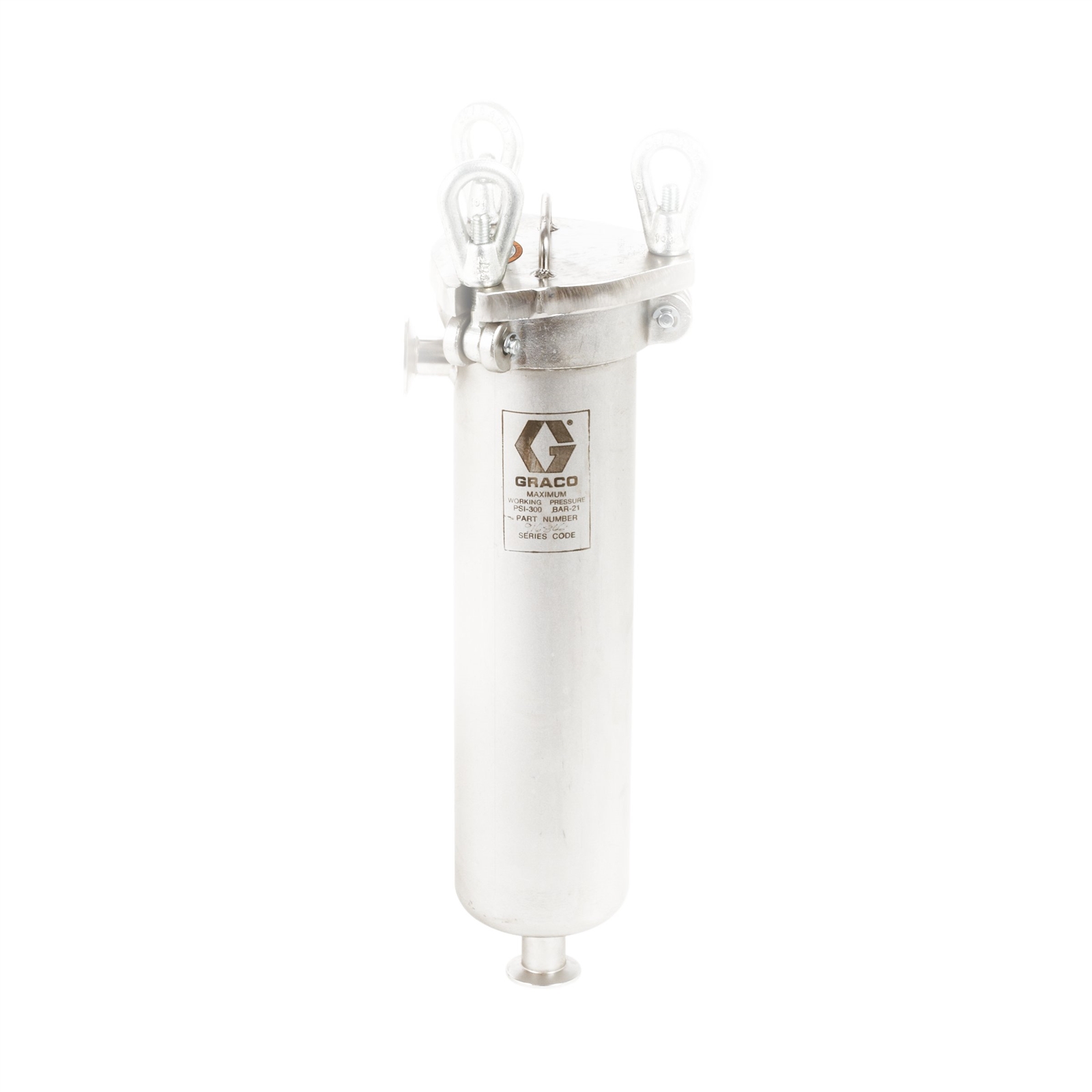 Model 12 Bag Filter Housing, CS, 30 gpm (113.4 lpm), 500 psi (21 bar)