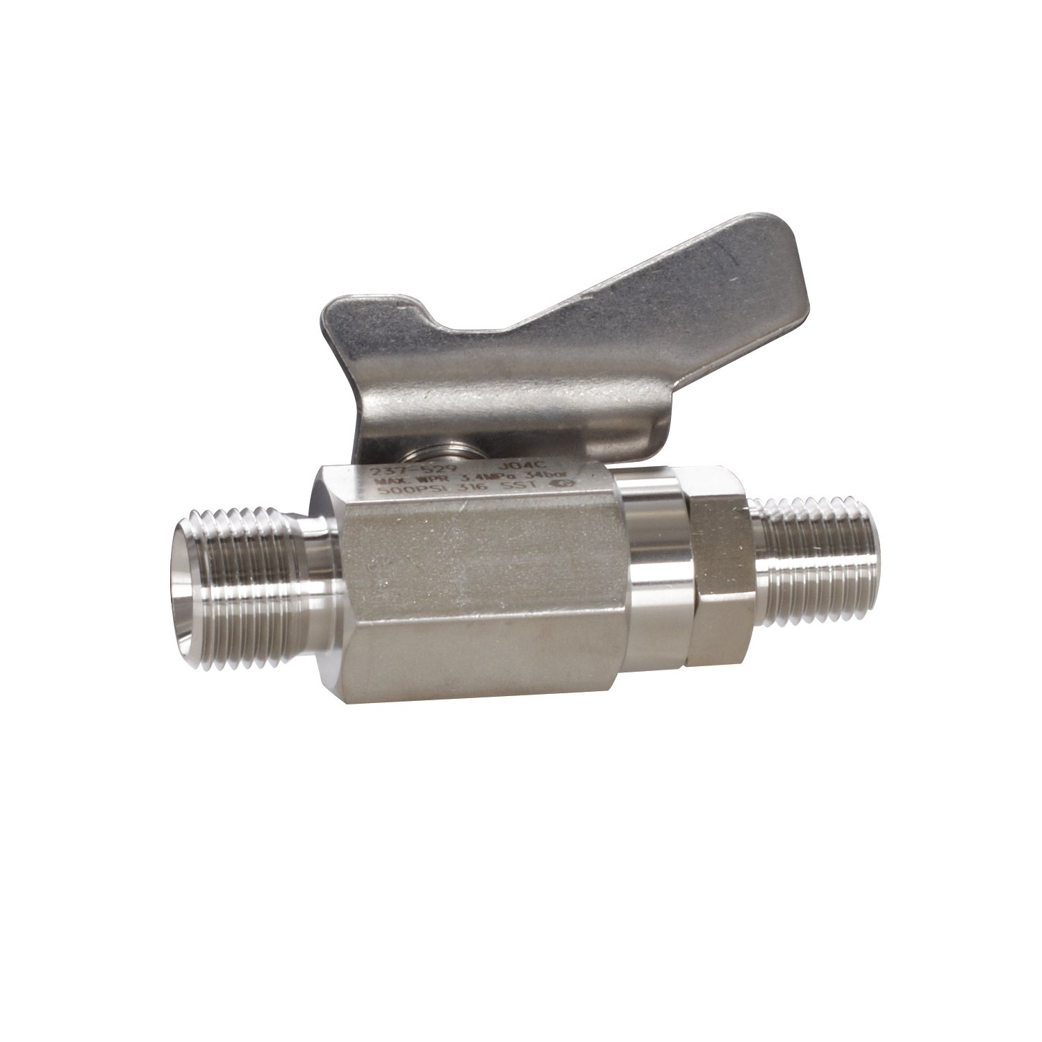 Low Pressure Ball Valve compatible with stainless steel, catalyst and ...