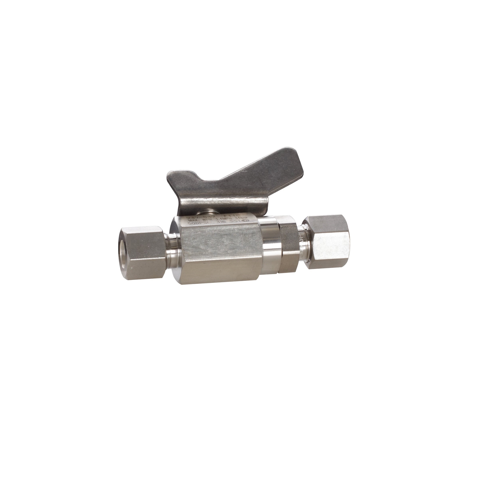 Low Pressure Ball Valve compatible with stainless steel, catalyst and ...