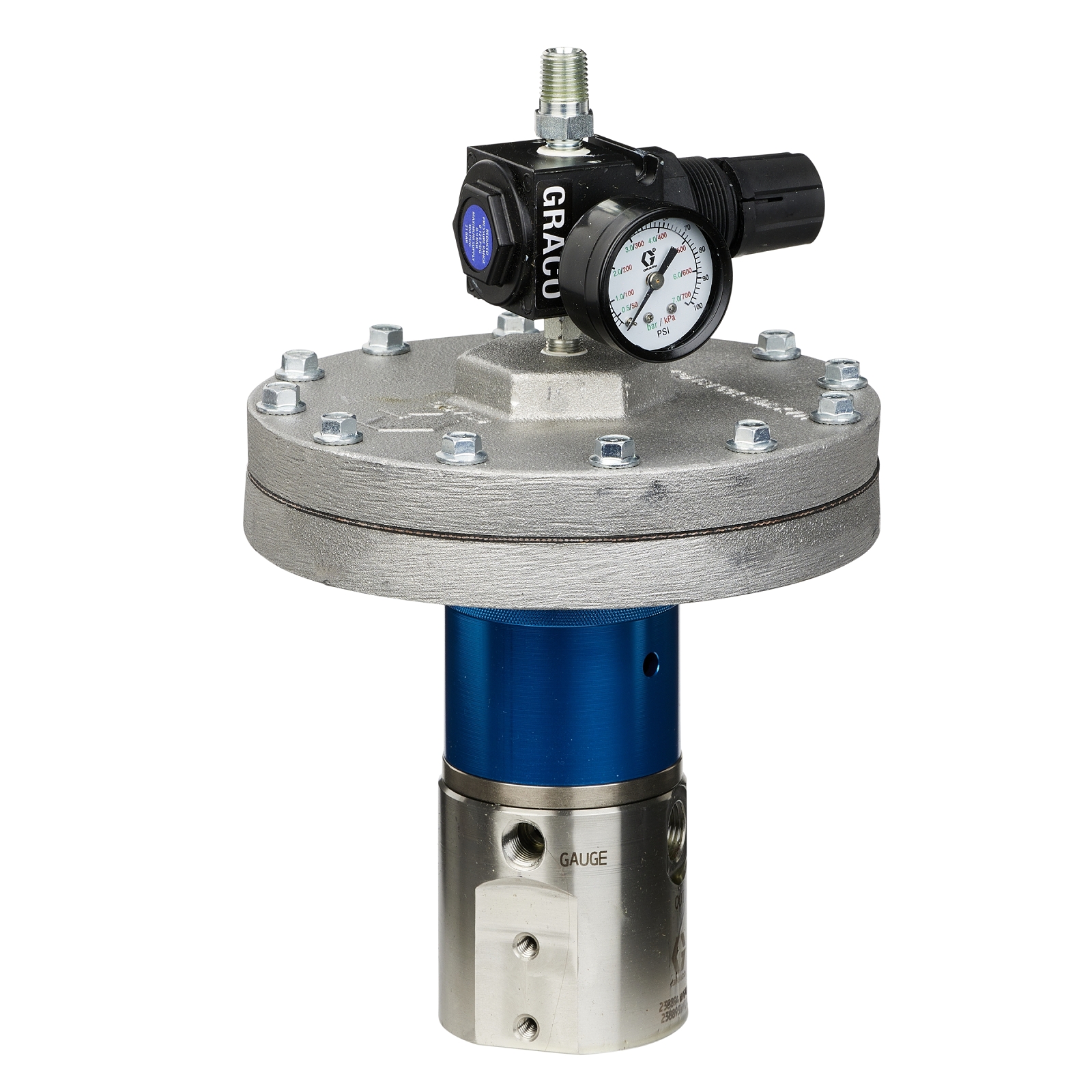 High Fluid Pressure Regulator, Corrosion Resistant, 6000 Max psi, 500 ...