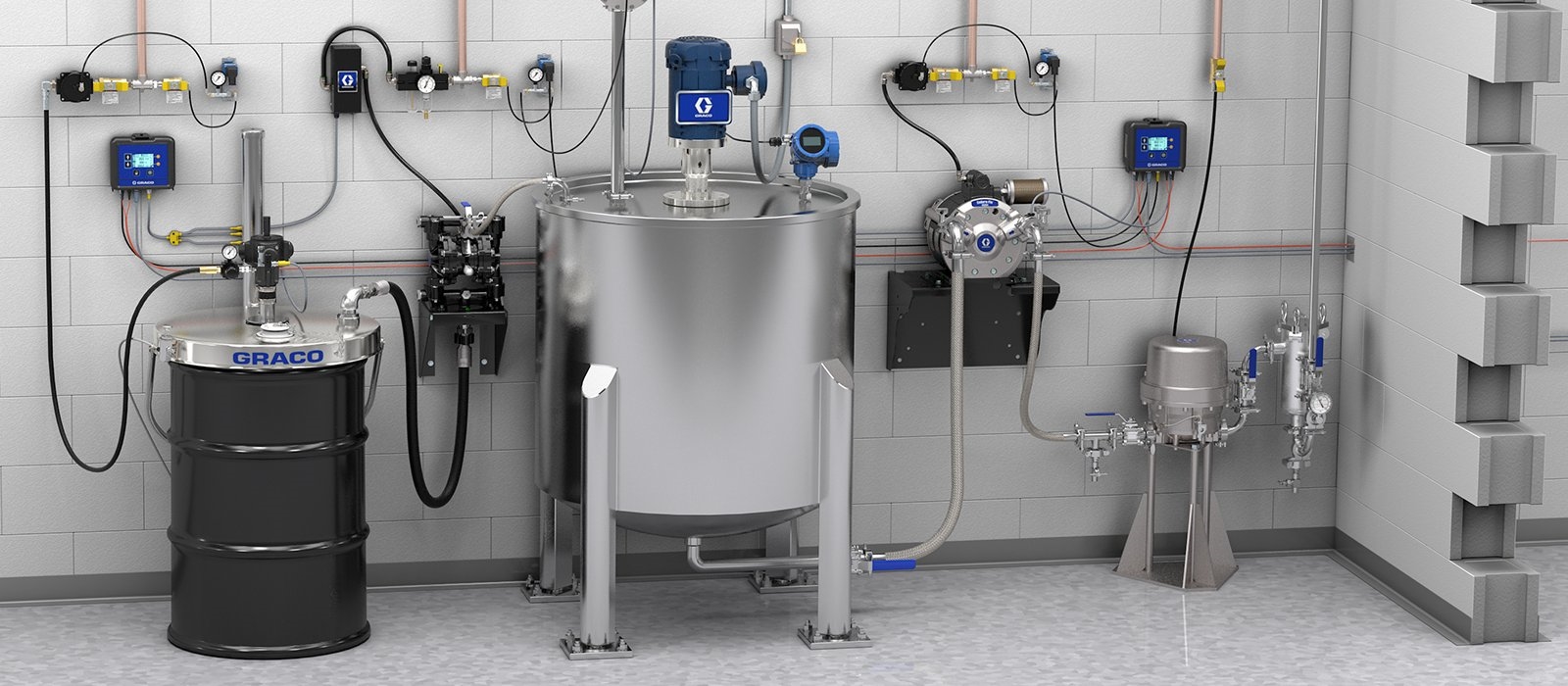 Intelligent Paint Kitchen System