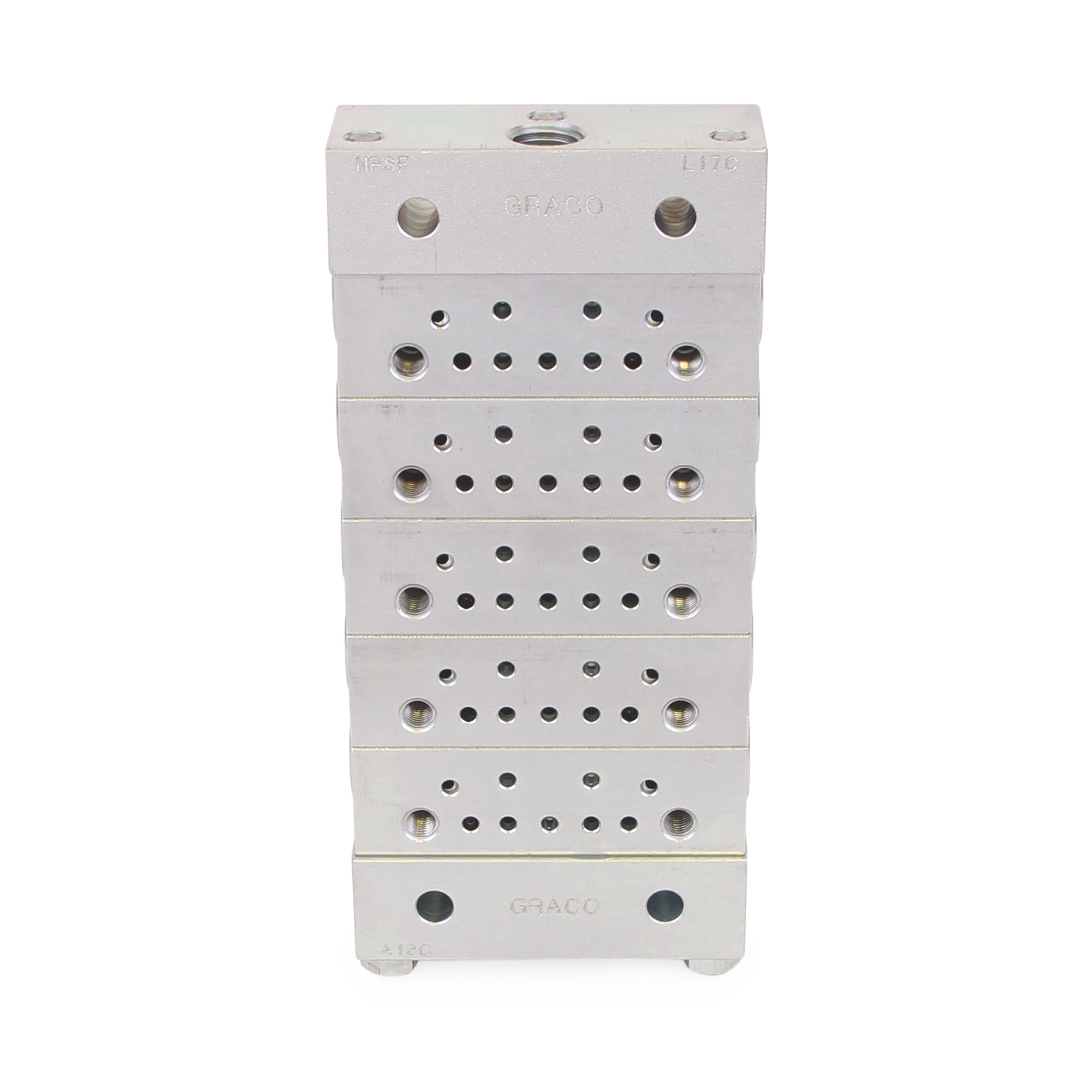 Trabon® MSP Divider Valve - 5 Section Base Plate Assemblies - NPSF