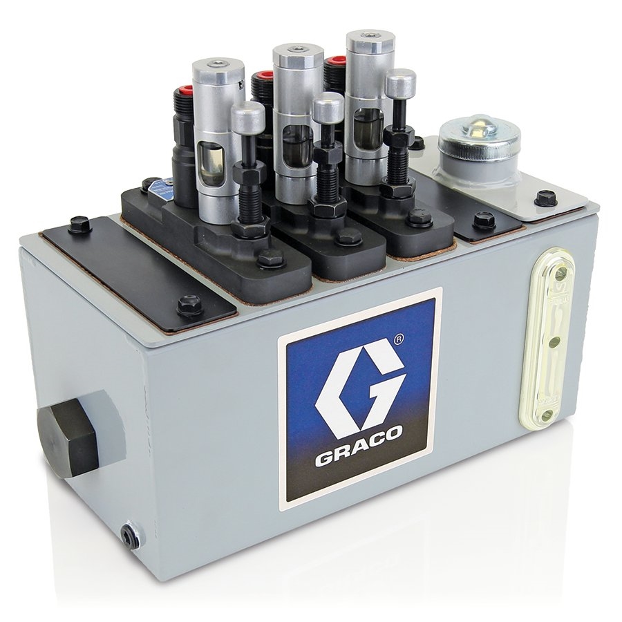 Manzel® MB118 Series Lubricator - 4 Pint (1.9 Liter) Reservoir (4 Pump ...