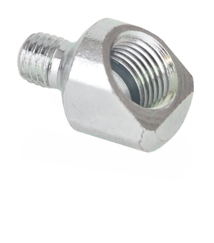 45° Street Elbow Adapter, 1/4-28 SAE Male x 1/8 NPTF Female