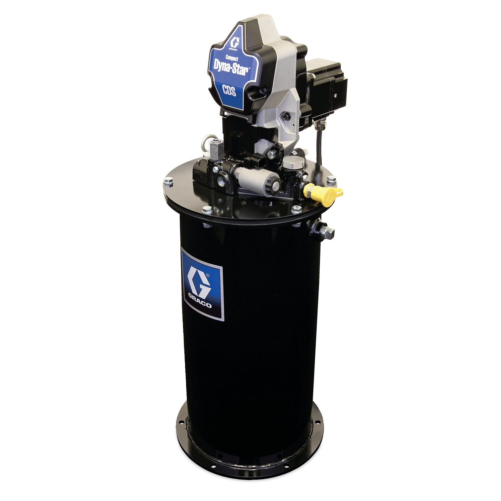 Compact Dyna-Star® 24 VDC Vent-Valve Grease Pump and 20 L Reservoir ...