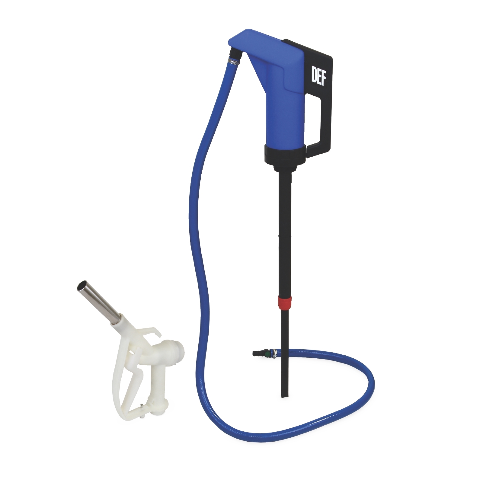 LD™ Blue DEF Hand Pump, 6 ft. Dispense Hose with Ball Valve, Drum ...