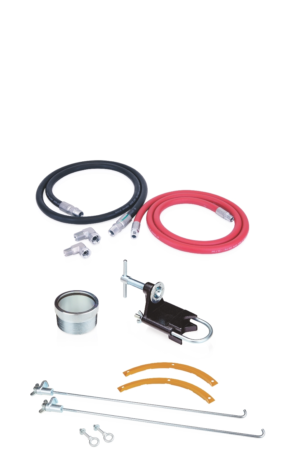 Fire-Ball® 300 Series 5:1 55 Gallon (200 Liter) Closed-Head Oil Pump ...