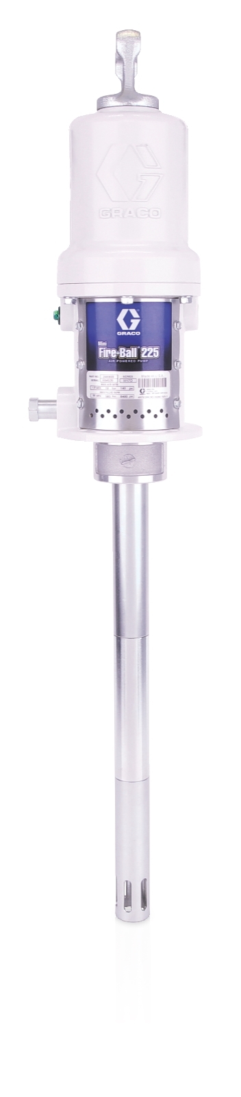 Mini Fire-Ball® 225 50:1 35 libras (16 kg). Bomba de grasa