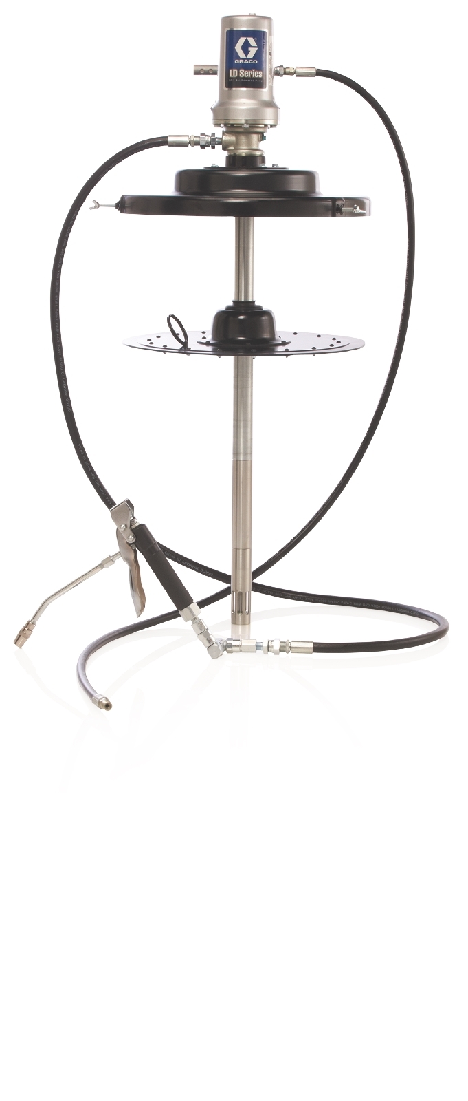 LD Series 50:1 120 lb. (54 kg) Grease Pump - Stationary Package