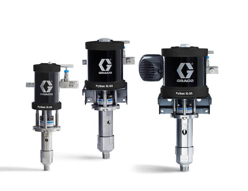 Bomba neumática de inyección de químicos Python XL-DA, motor neumático ...