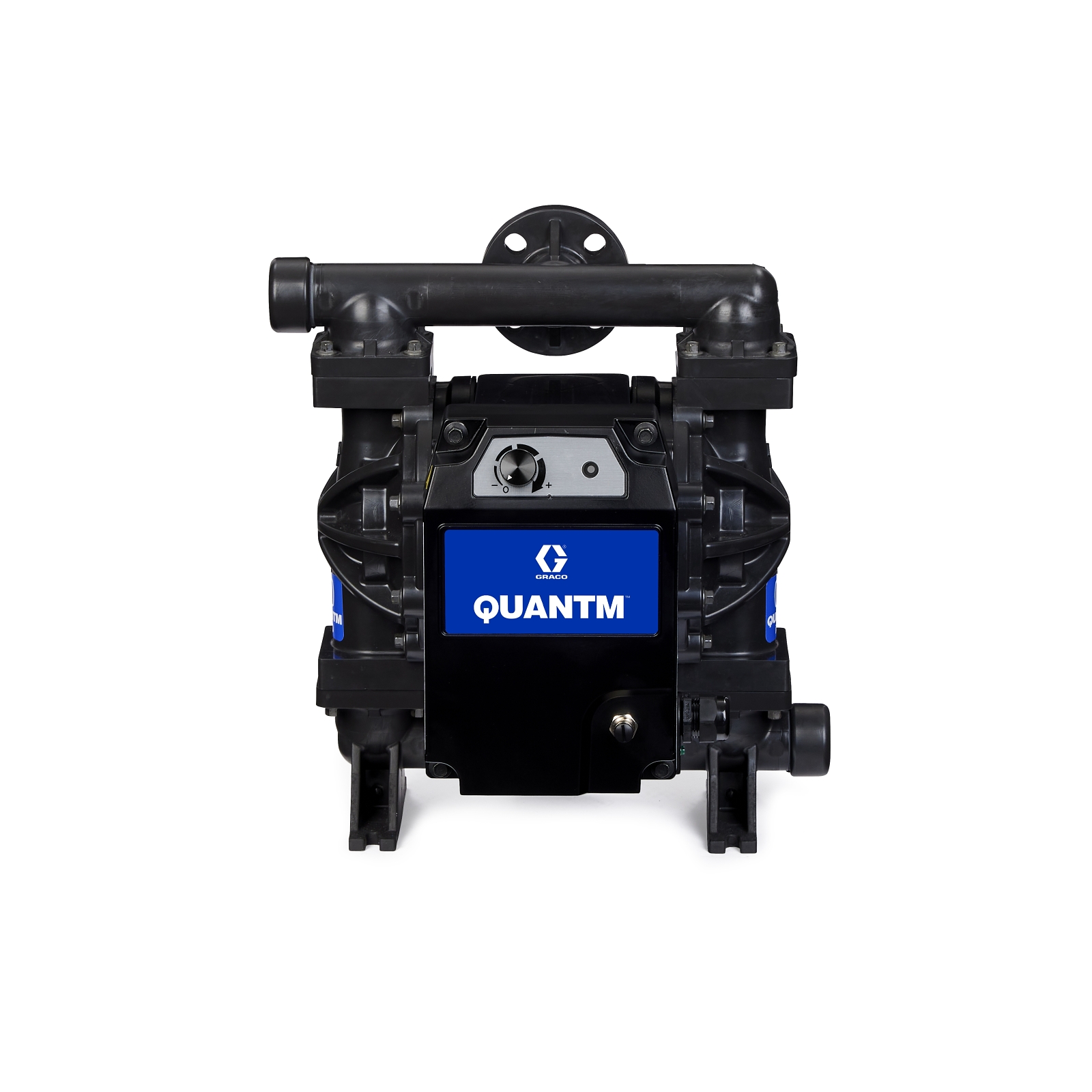 QUANTM i30, 1 Flange, PVDF (Kynar) Electric Diaphragm Pump, 120 VAC 1Ph ...